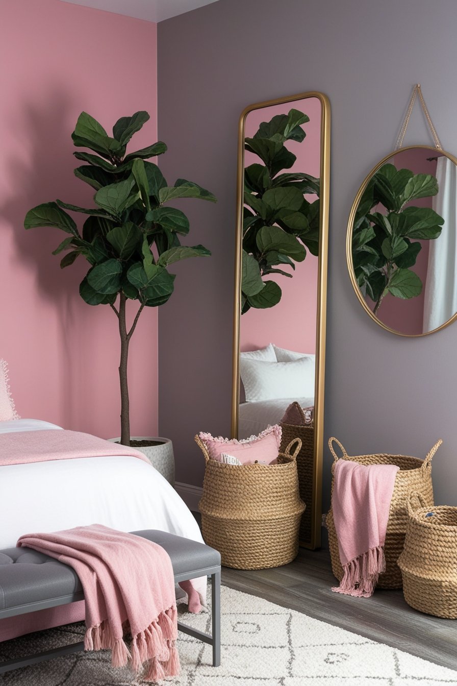 10 Stunning Pink & Grey Bedroom Ideas to Create Your Dream Sanctuary ...