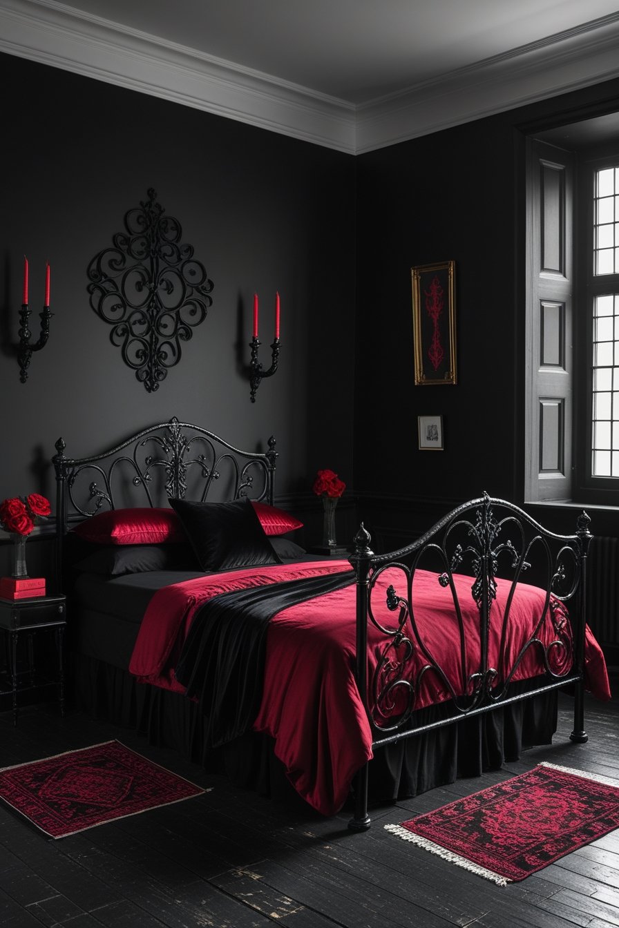Dare to Go Dark: 25+ Bedroom Styles for the Perfect Romantic Ambiance ...